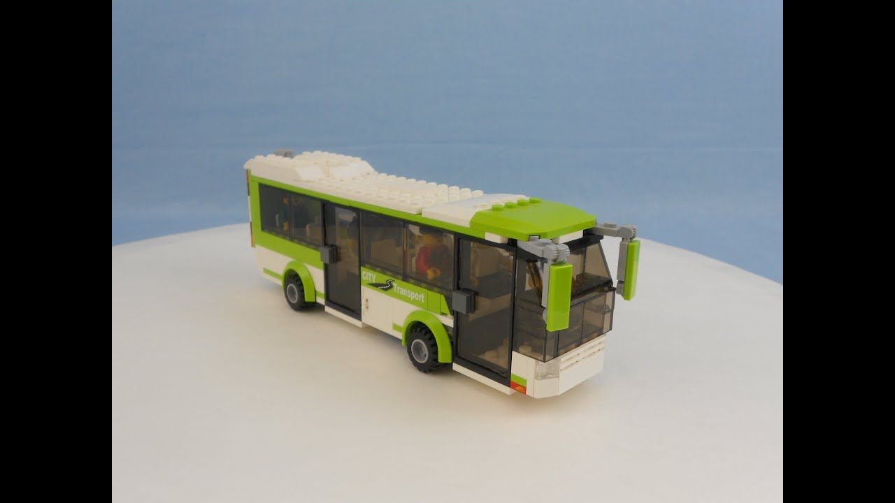 Custom LEGO Inner City Transit Bus - YouTube