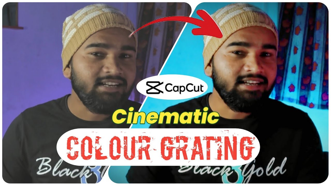 Capcut // Cinematic Colour Grading Tutorial // Color Grade Video in ...