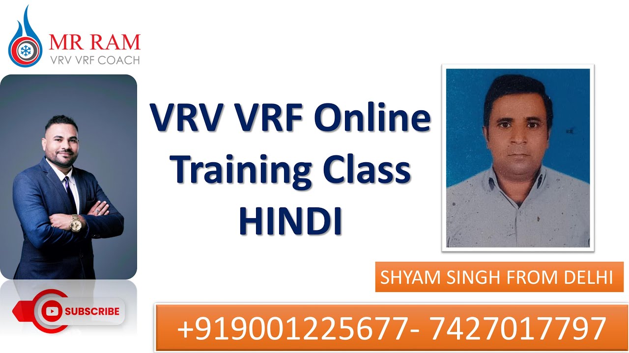 Live VRV VRF Training class in Hindi - YouTube