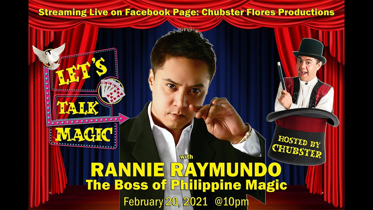 LET'S TALK MAGIC EP 01 RANNIE RAYMUNDO - YouTube
