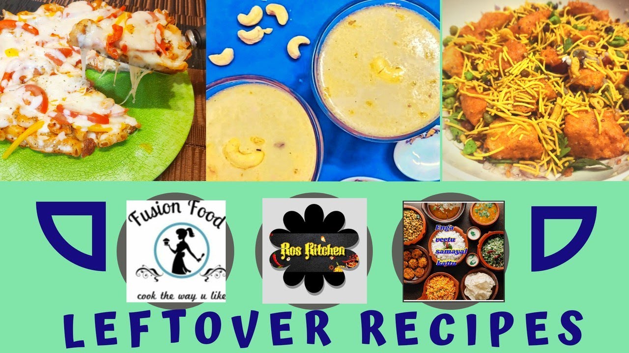 LEFTOVER CHALLENGE RECIPES - YouTube
