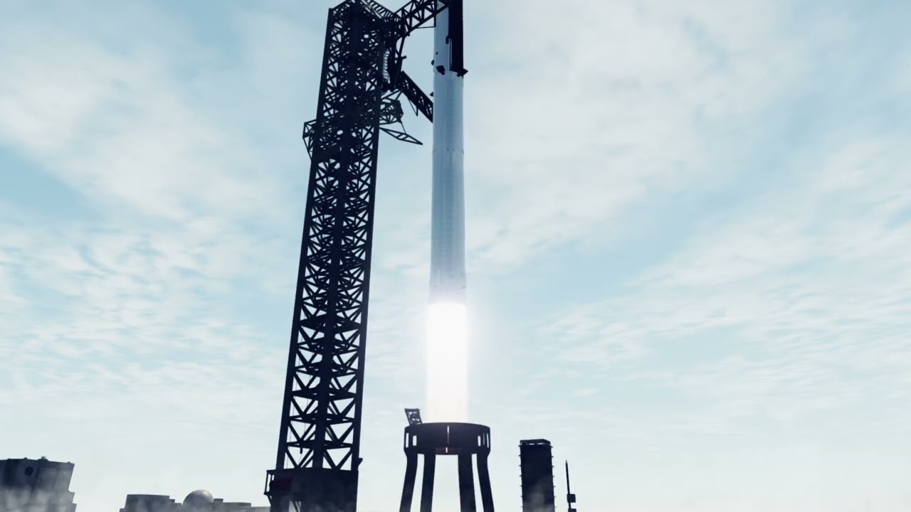 KSP Starship Launch - YouTube