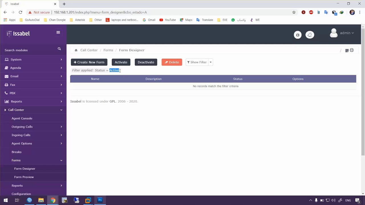 09 Asterisk GUI Mastery Advanced Creating Inbound Form - YouTube
