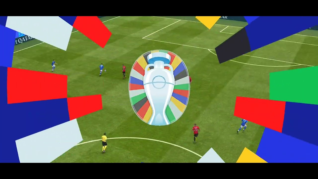 playing the new fc mobile euro 2024 tournament as the favorites Italy ...
