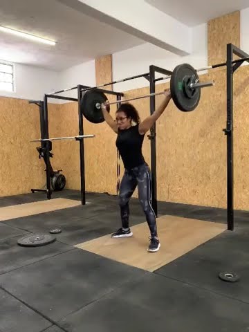 High hang snatch practice 🥲#weightlifting - YouTube