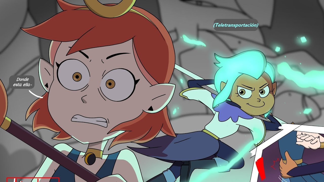 The Owl House - Azura vs Hecate - comic #19 en Español - YouTube