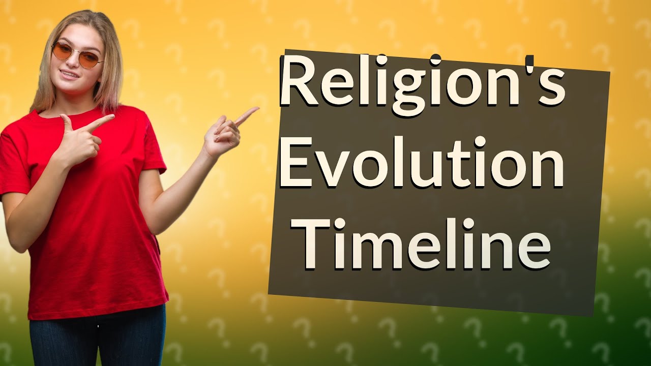 How Did the World's Major Religions Evolve Over Time? - YouTube