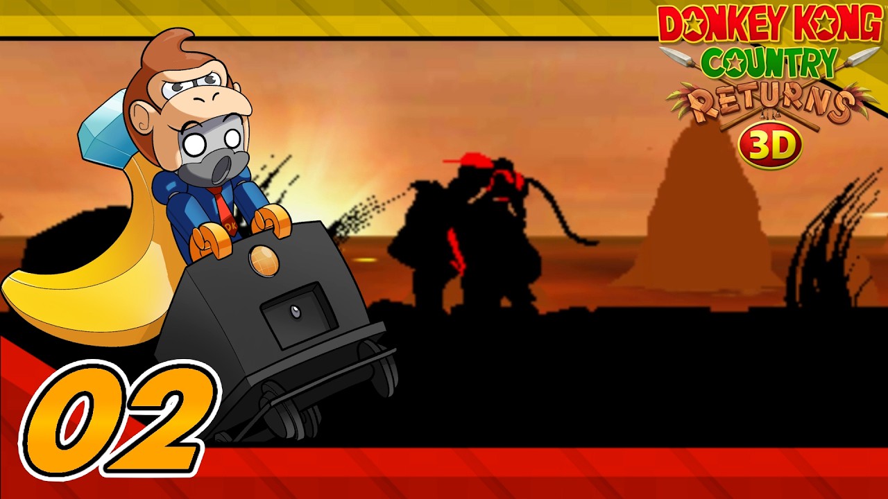 Donkey Kong Country Returns 3D Episode 2: Gimmie My Bananers Mugly ...