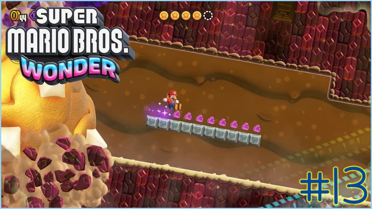Super Mario Bros. Wonder - #13. Big Rolling Balls - YouTube