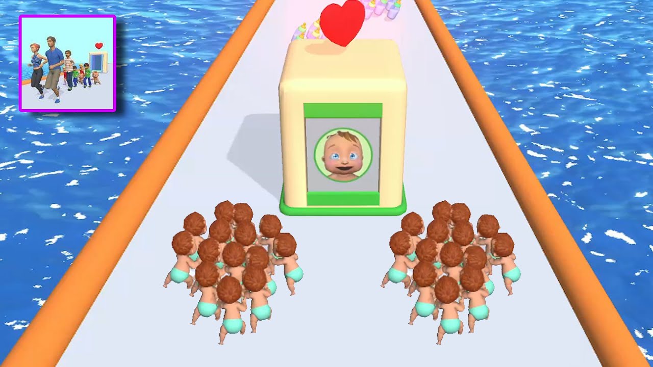 Family Run 3D 👨‍👩‍👦‍👦🏃🏻‍♀️ Game All Levels Walkthrough Gameplay iOS ...