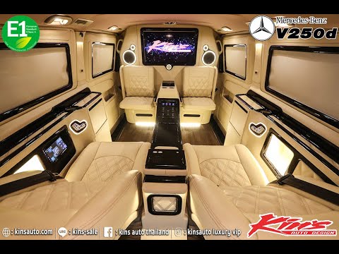 Mercedes Benz. V-Class. Luxury. VIP by... Kin’s Auto. Thailand - YouTube