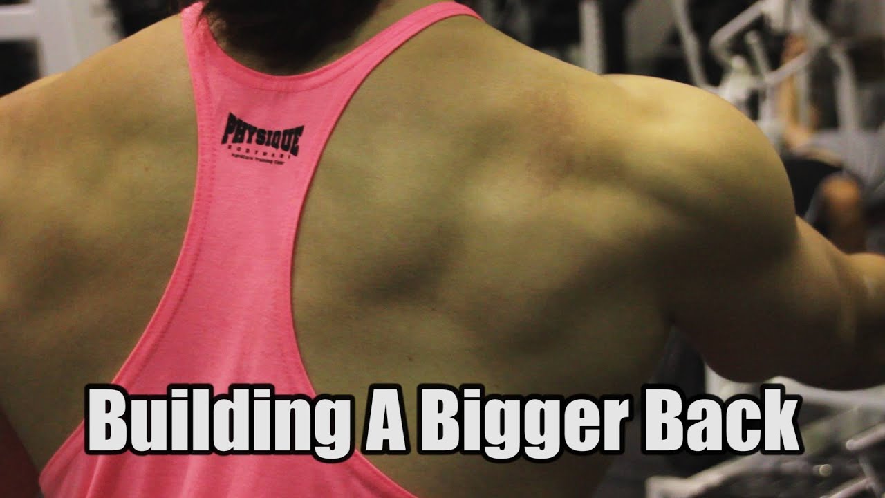 Simple Tips On How I Grew A Bigger Back - YouTube