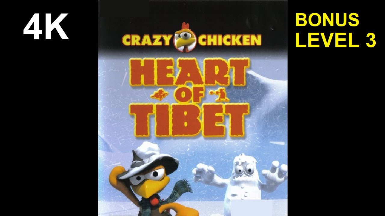 Crazy Chicken: Heart of Tibet (PC) - Bonus Level 3 (4K60/ENG) - YouTube