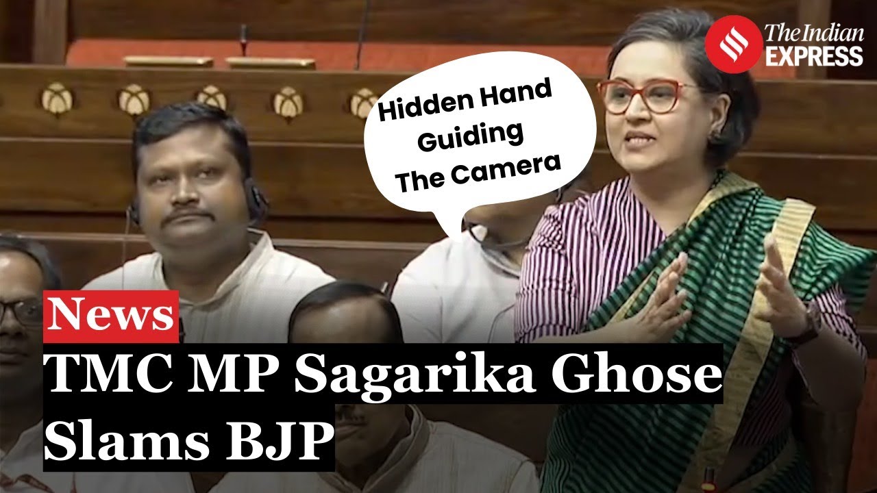 Rajya Sabha: TMC's Sagarika Ghose Slams Govt:"Khan Market Gang! Lutyens ...