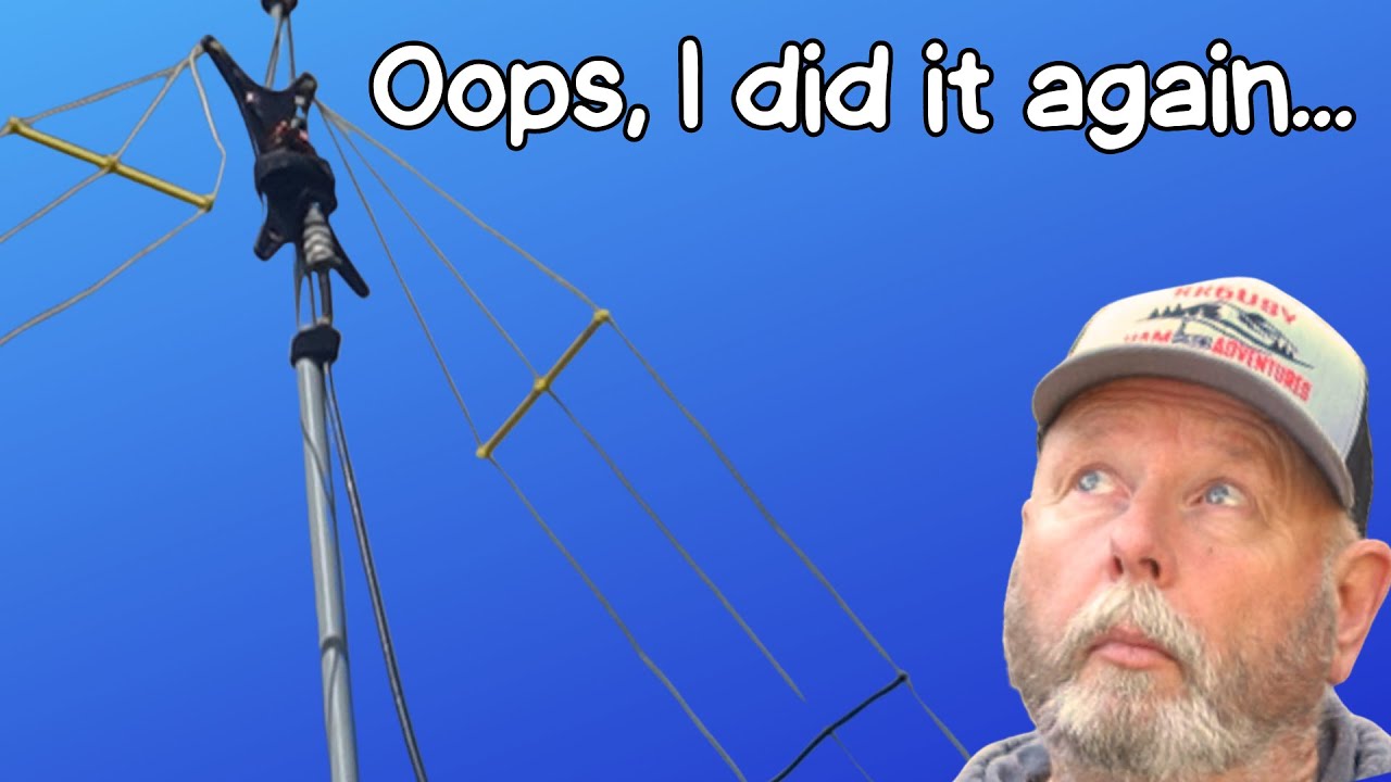 DIY Fan Dipole Antenna from Coffee and Ham Radios "CaHR"!! - YouTube