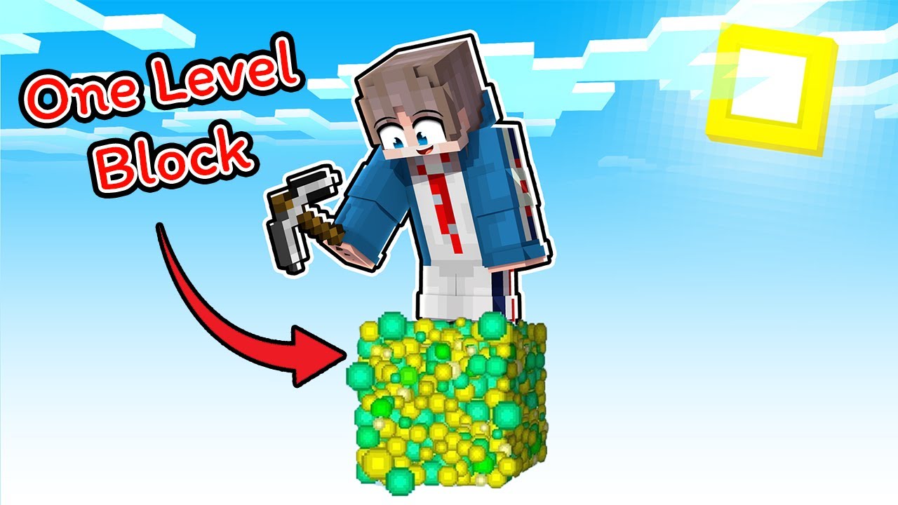 วันนี้ผมติดอยู่ใน One Level Block จะรอดไหมนะ l Minecraft - YouTube