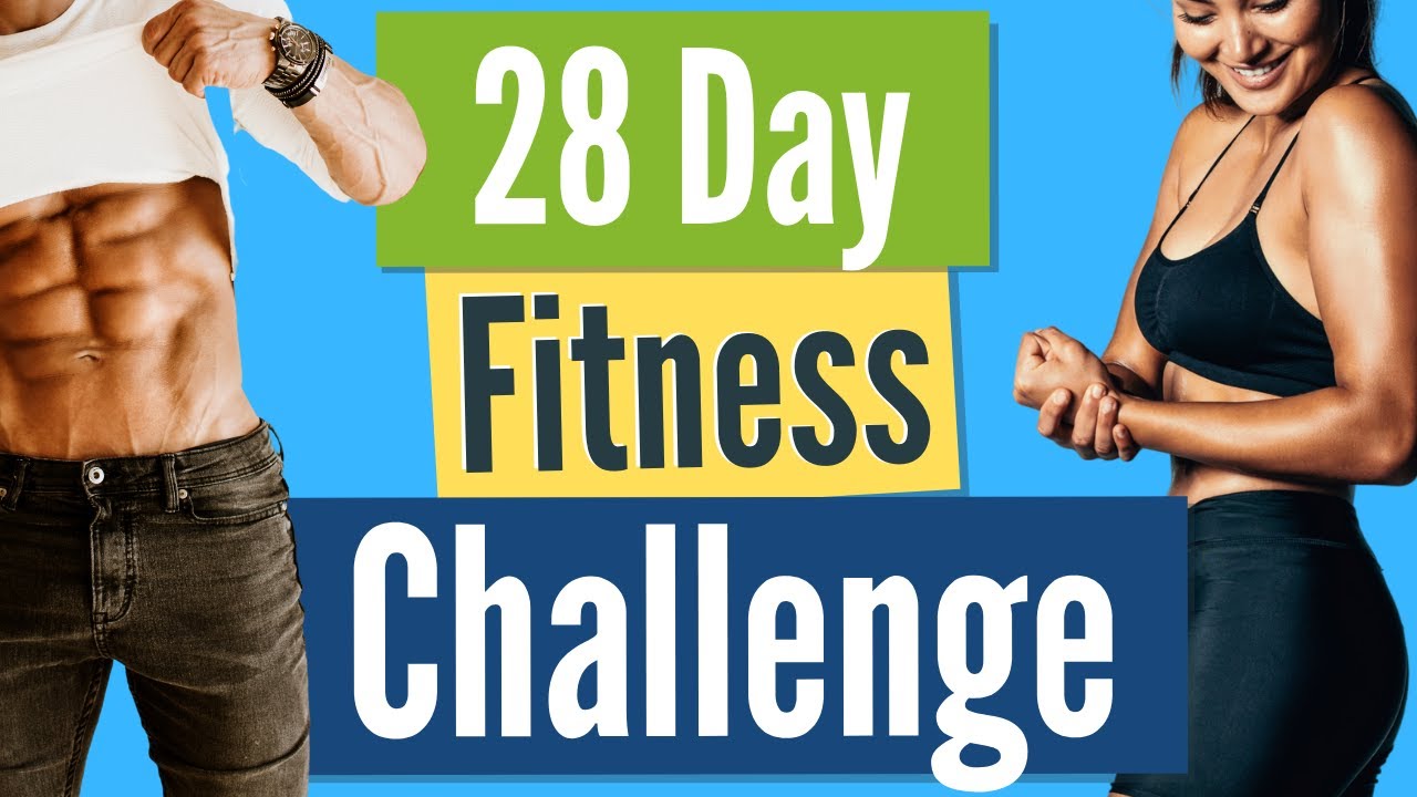 How to Get Stronger and Fit || 28 Day Challenge - YouTube