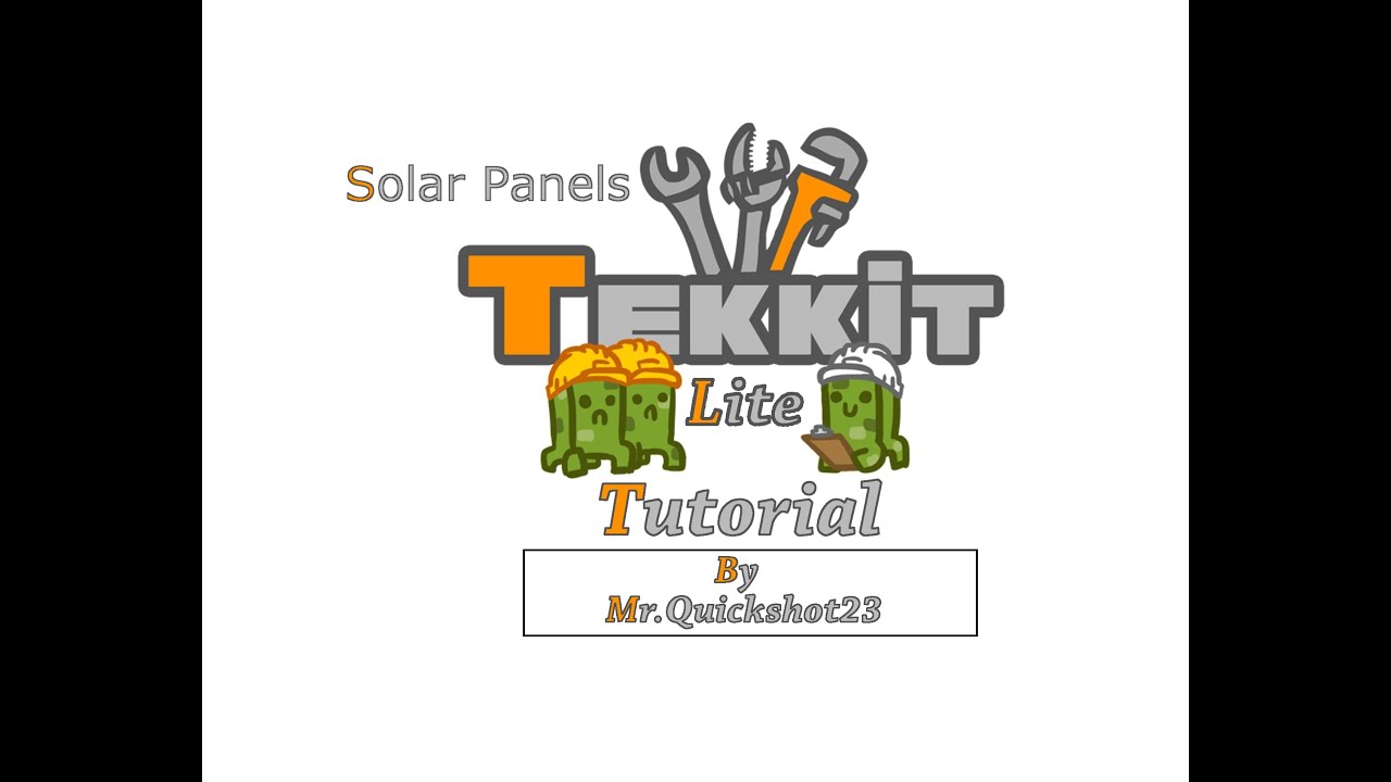 Tekkit Lite Tutorial - Solar Panels, Ultra Low Current Cables, And More ...