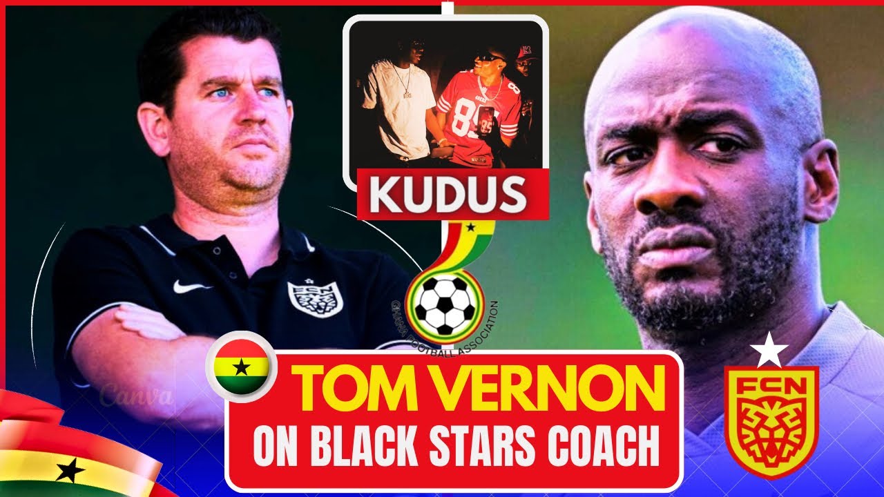 GOOD NEWS: RIGHT TO DREAM FOUNDER TOM VERNON SPEAKS ON OTTO ADDO, KUDUS ...