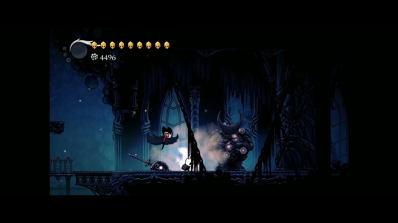 Hollow Knight Pale Court Mod Mighty Hegemol battle first time - YouTube