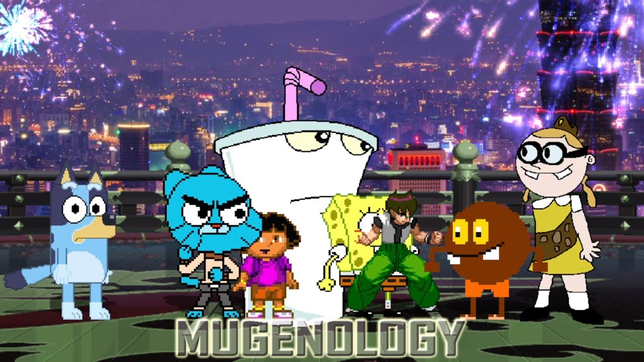 Gumball (MvC2), Bluey, Ben 10, SpongeBob vs Coconut Fred, Bessie, Dora ...