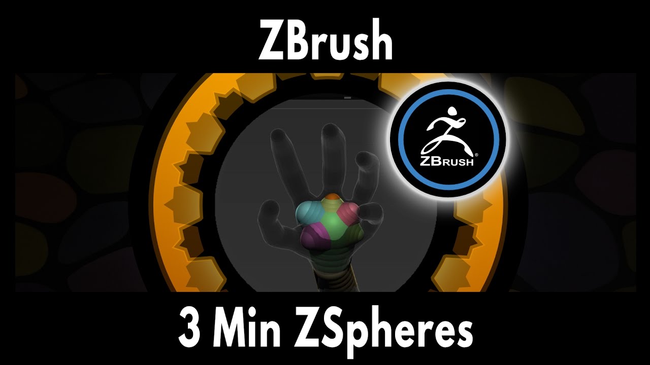 ZBrush | 3 minutes of ZSpheres. - YouTube