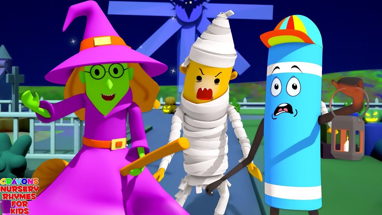 Hello It's Halloween Song & Fun Cartoon Video for Kids - YouTube