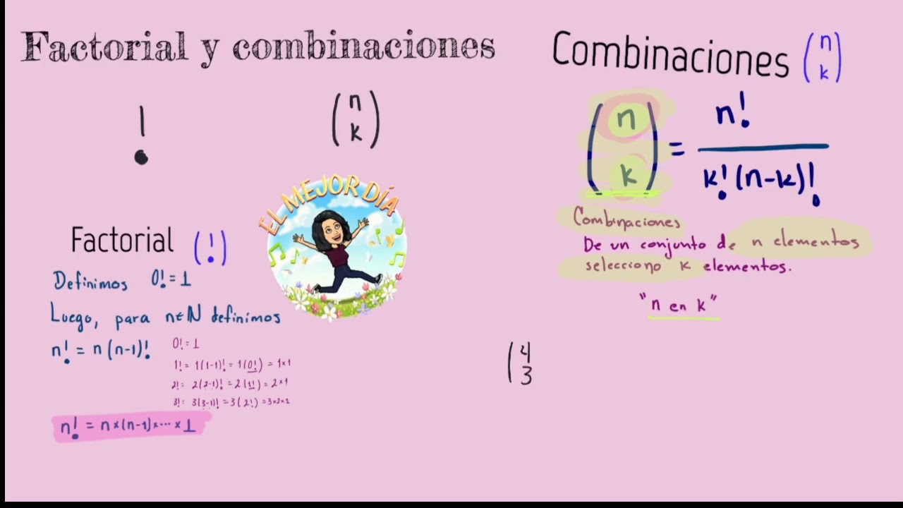 Factorial y combinatorio - YouTube