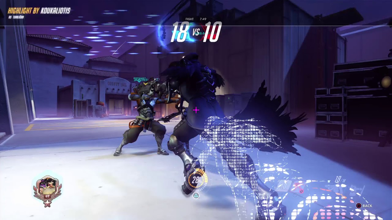 Overwatch Torbjorn Highlight 15 - YouTube