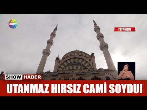 Utanmaz hırsız cami soydu!