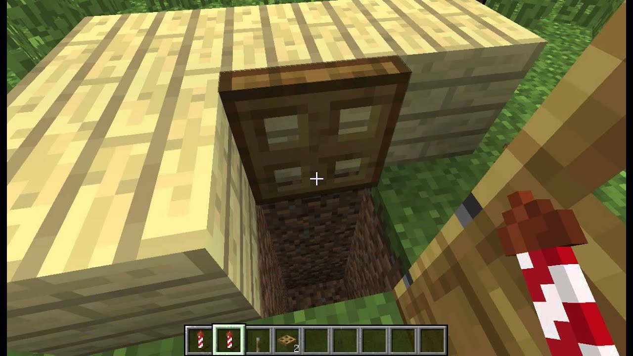 what can a rocket do to wooden house in minecraft!#$? - YouTube