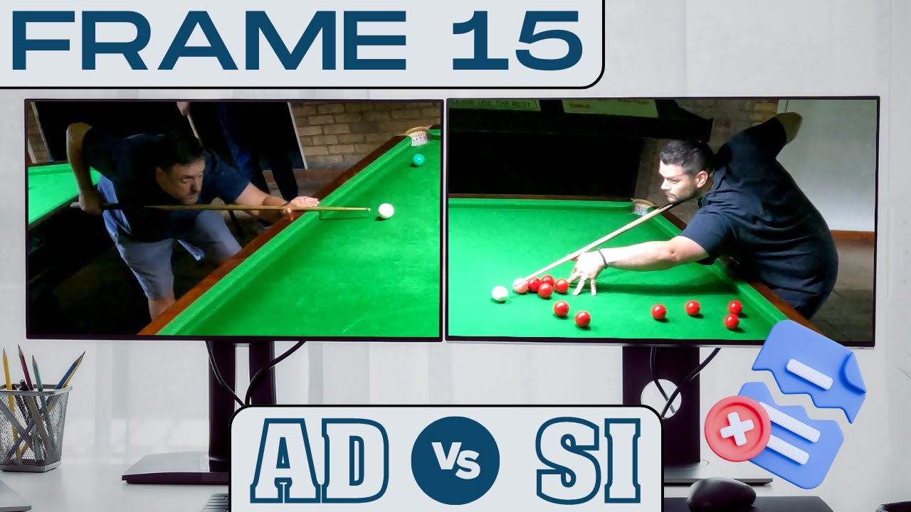 Second Screen Snooker Epic Best of 35: Ad v Si : Frame 15 - YouTube