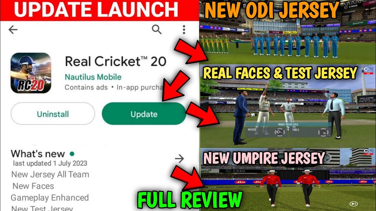 Real Cricket 20 New Update Release Date Confirm & Real Cricket 20 New ...