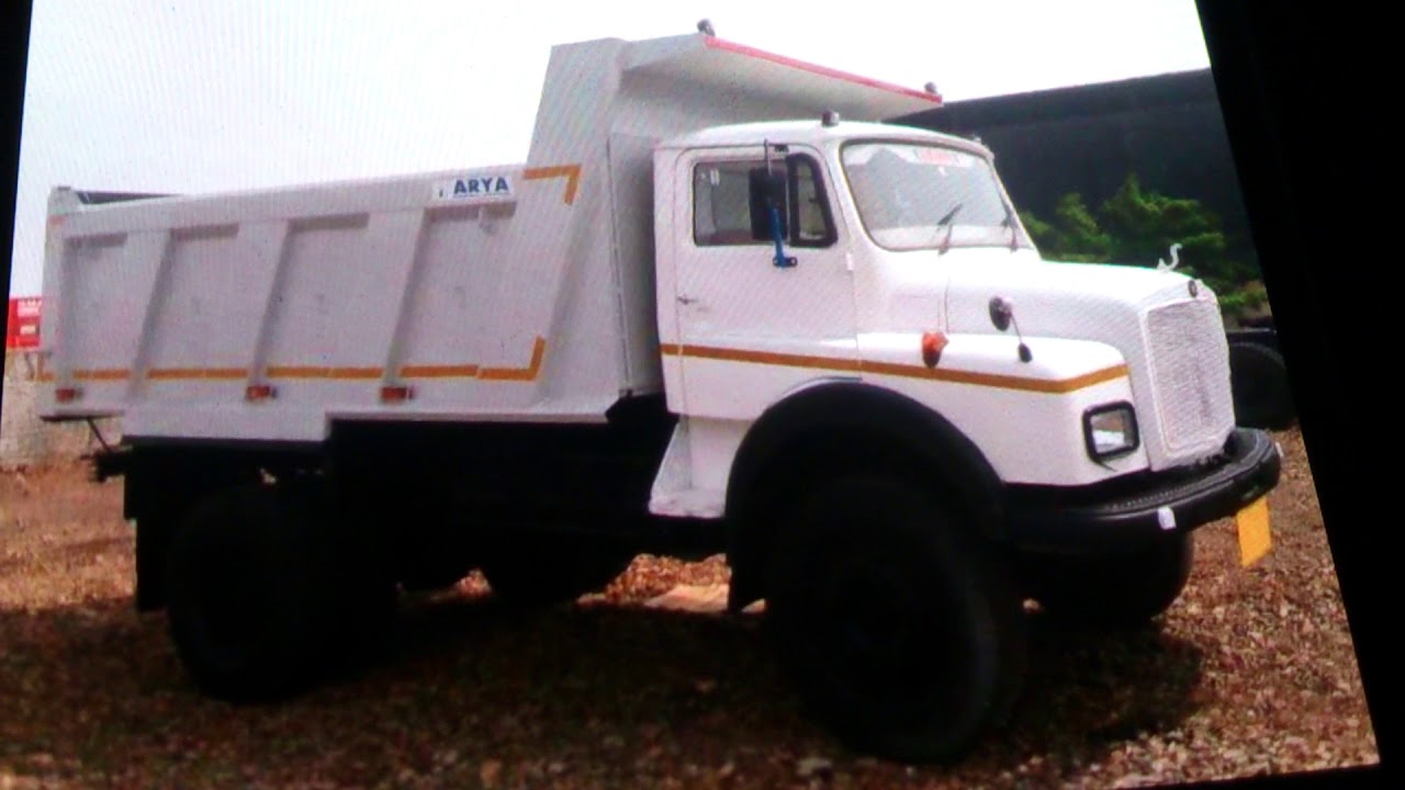 Tata sk-1613 or 1616 tipper truck - YouTube