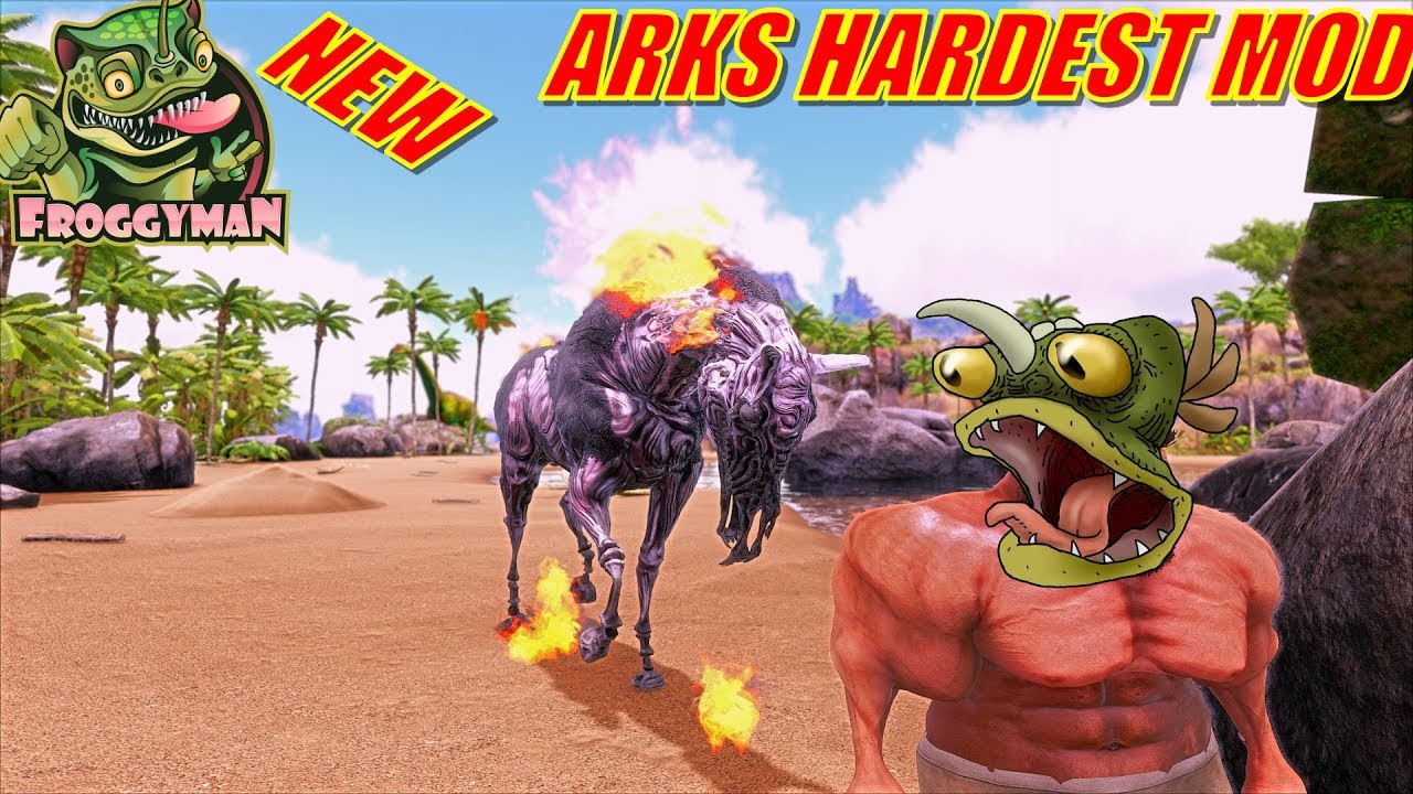 NEW! HARDEST MOD IN ARK ! CAN WE FINISH ? DINO OVER HAULX (ARK MODDED ...