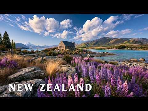 New Zealand : The Most Amazing Places in New Zealand | 4K Travel Video