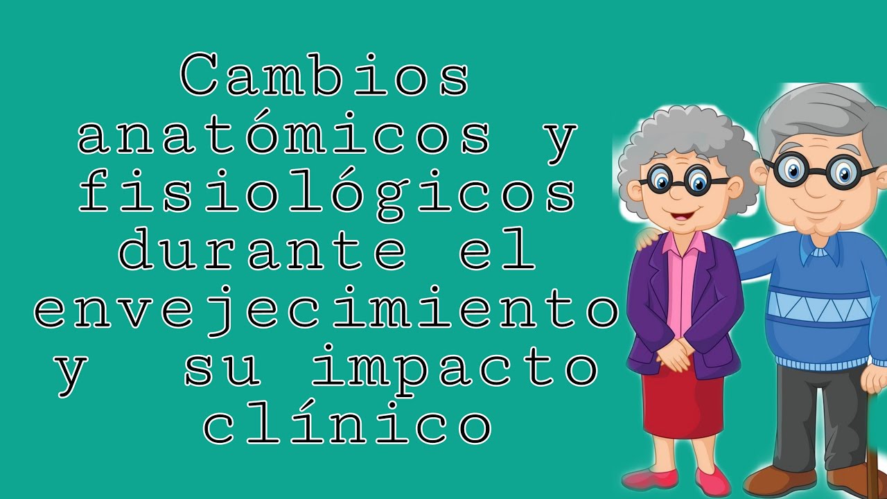 Cambios anatómicos y fisiológicos durante el envejecimiento y su ...
