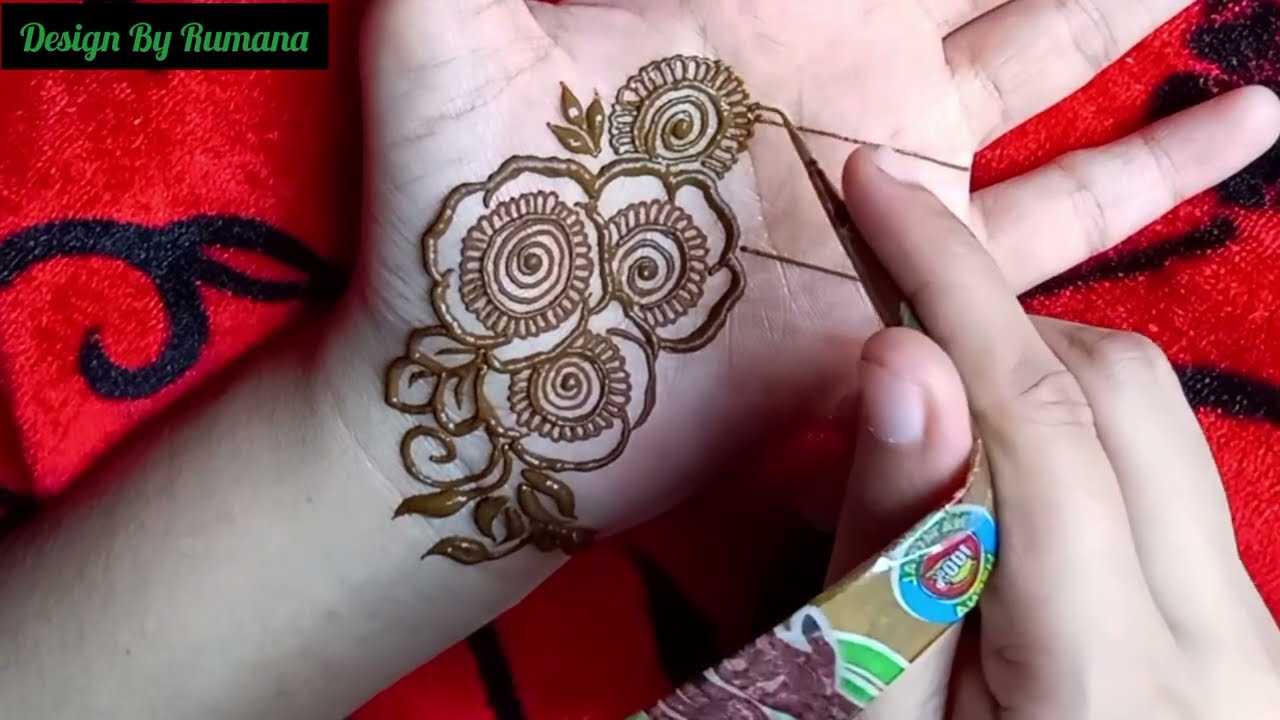 Latest Mahndi Design | New Mahndi design | Bridal Mahndi Design | Front ...