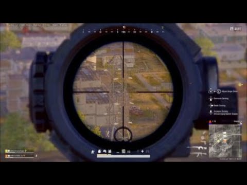 PUBG: How to set up an 8X scope on a Dragunov - YouTube
