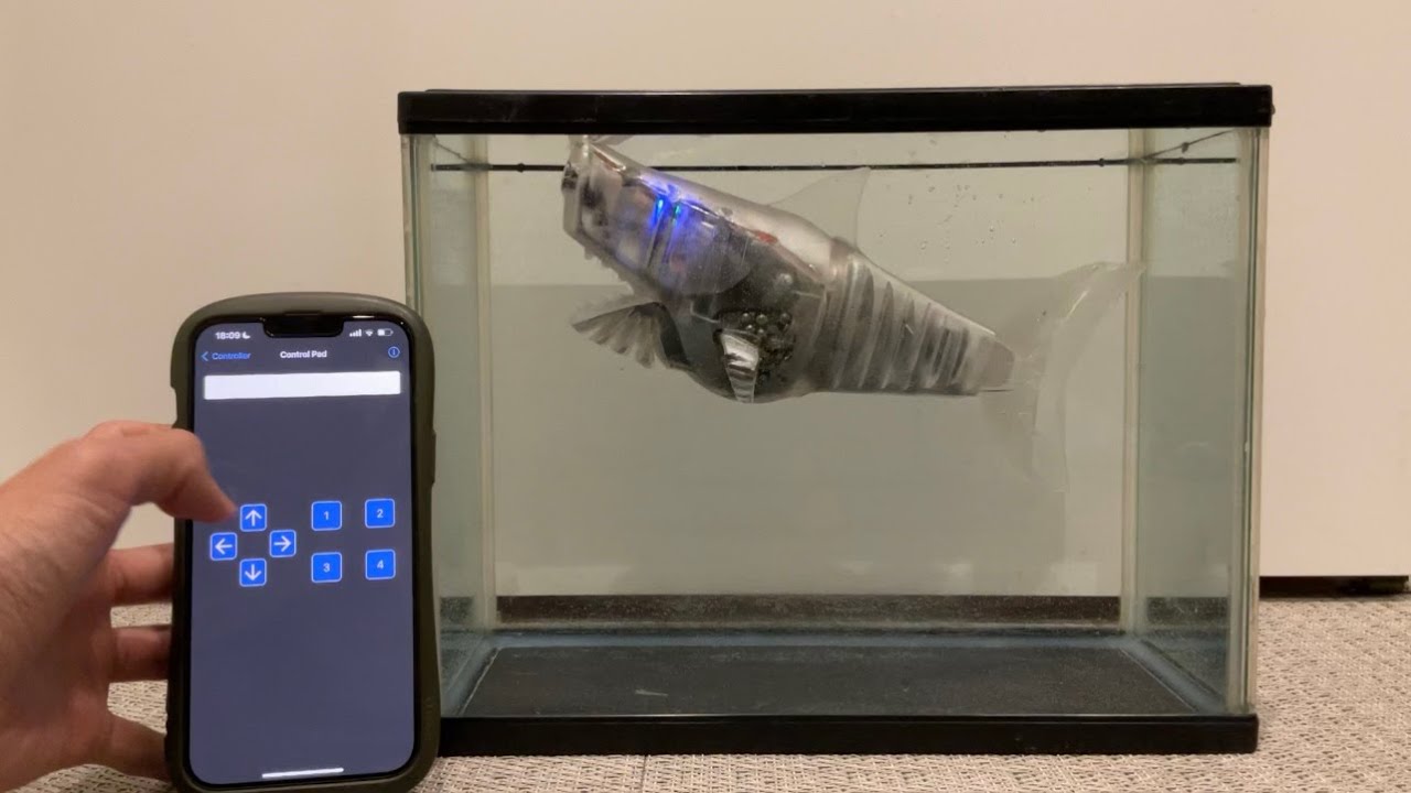 Shark Robot Demonstration - YouTube