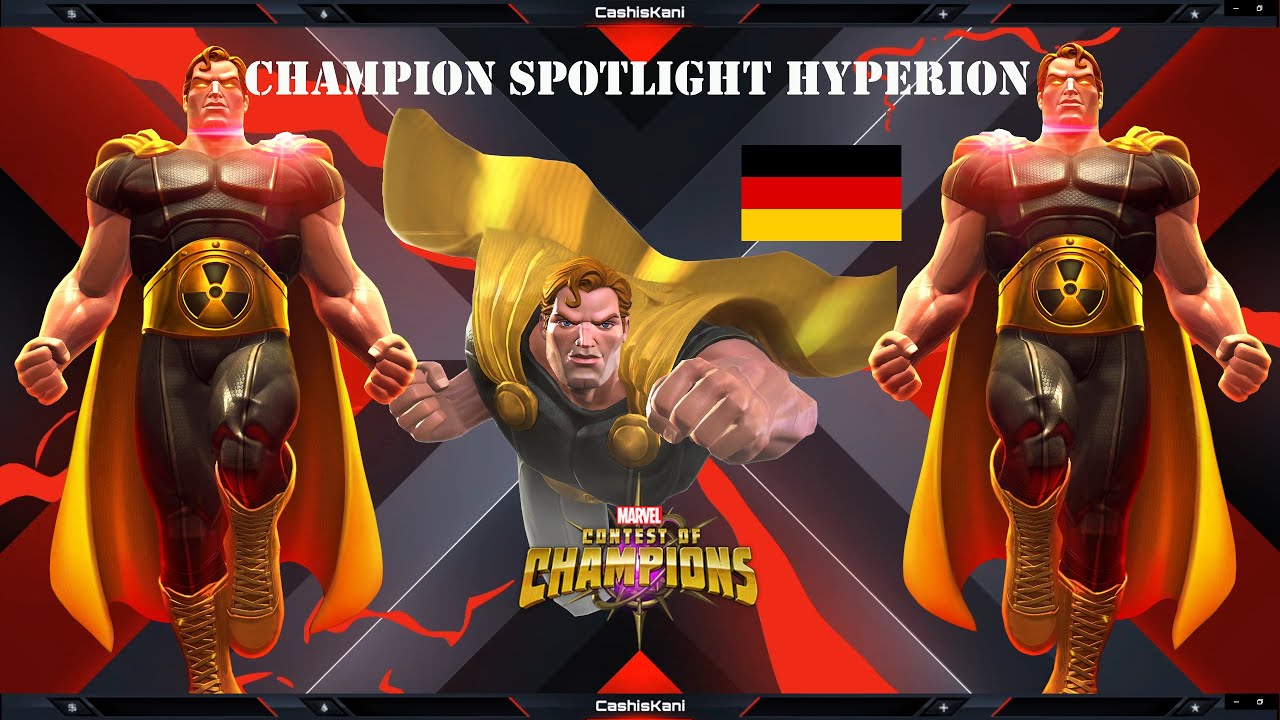 [MCOC] Champion Spotlight Hyperion / Wenn es ums draufhauen geht ...