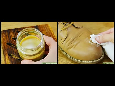 HOW TO MAKE SHOE POLISH AT HOME - YouTube