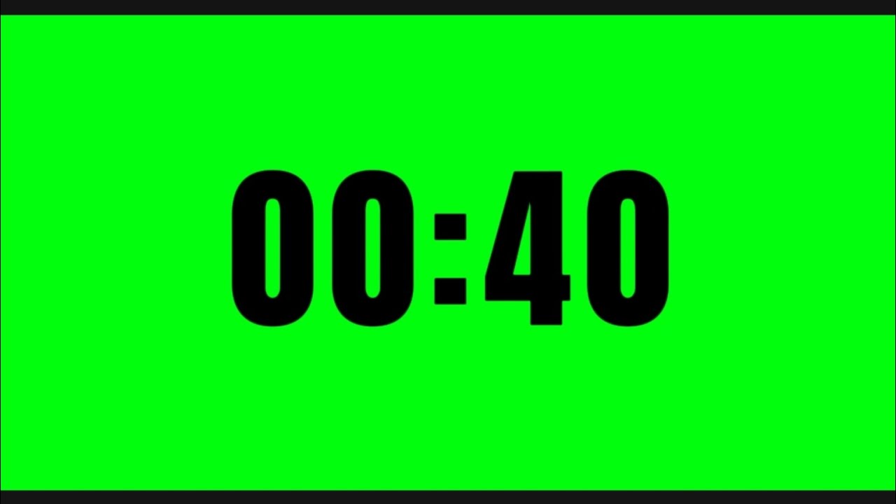 40 Seconds Timer - YouTube