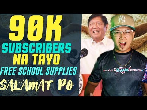 PBBM GOOD NEWS BNK TV SCHOOL SUPPLIES - YouTube