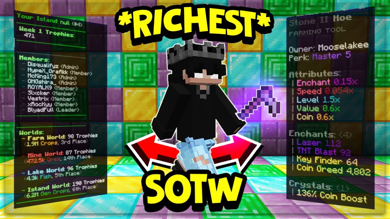 MY *BEST* START EVER ON THE *NEW* MINECRAFT TYCOON GENS SERVER! (SOTW ...