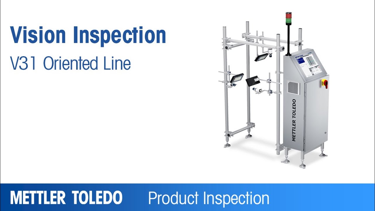 V31 Oriented Line Vision Inspection System - Product - METTLER TOLEDO ...