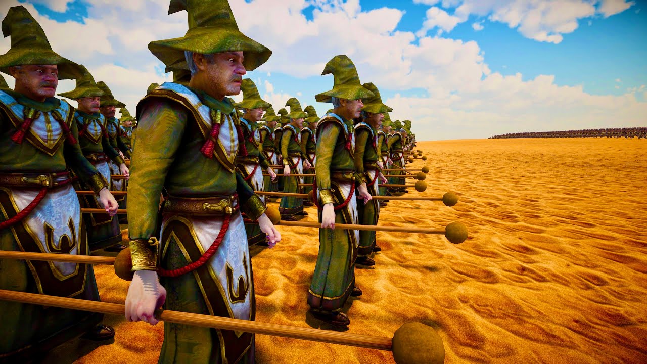 20 MILLION ORCS vs 3,000 EARTH WIZARDS | UEBS 2 - YouTube