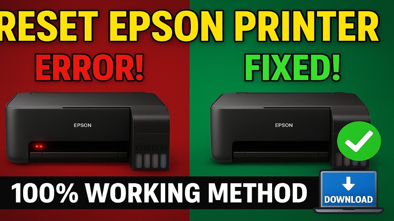 "Epson Adjustment Program Downlo*d & Reset | Fix Any Epson Printer in ...