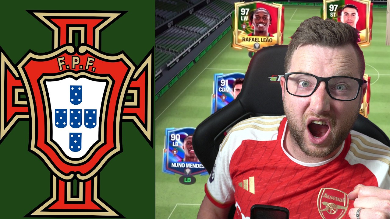 We Built a Full EURO 2024 Portugal Promo Squad on FC Mobile!! - YouTube