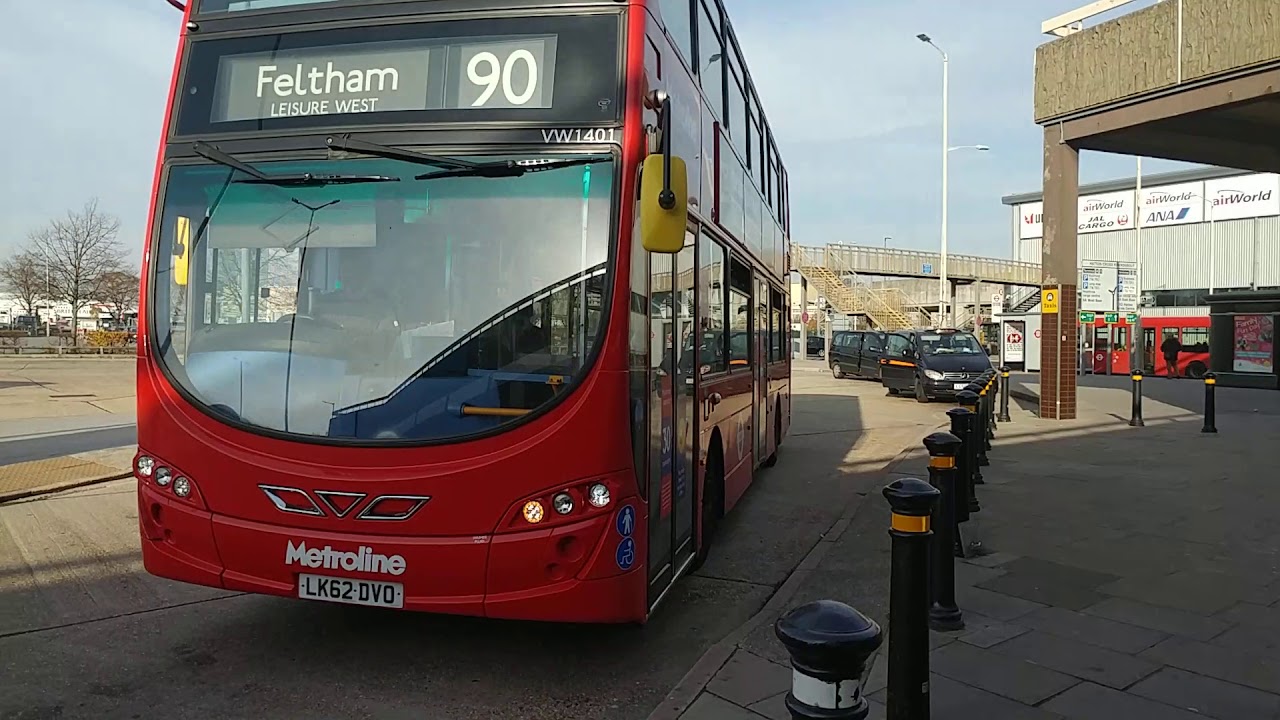 Here is the 90 bus in Heathrow - YouTube